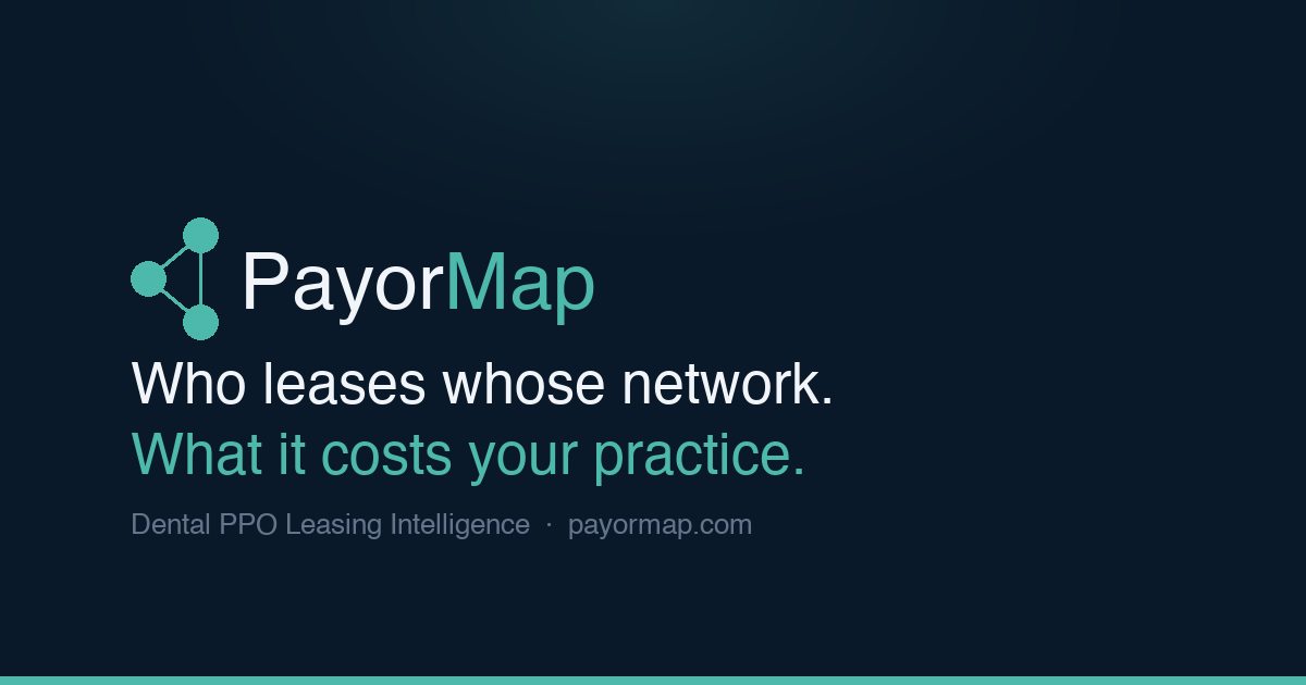 Dental Umbrella PPO Network Cheat Sheet: Every Major Leasing ...